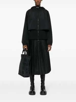 Moncler Layered Hooded Jacket