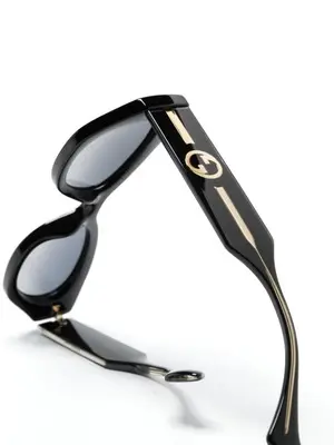 Gucci Oval-frame Sunglasses