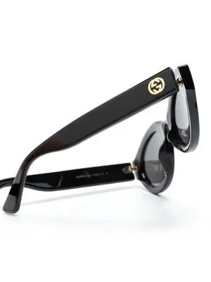 Gucci Oval-frame Sunglasses