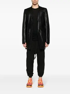 Boris Bidjan Saberi Mid-rise Cropped Track Trousers