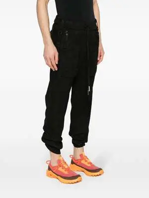 Boris Bidjan Saberi Mid-rise Cropped Track Trousers