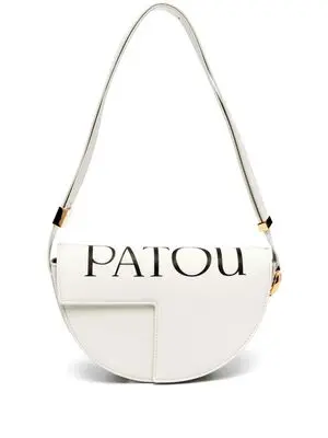 PATOU Le Logo Shoulder Bag - White