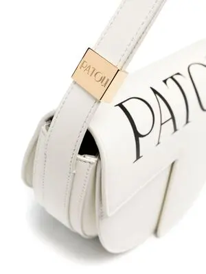 PATOU Le Logo Shoulder Bag - White