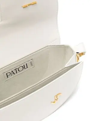 PATOU Le Logo Shoulder Bag - White