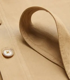 FRAME Cotton-blend Trench Dress