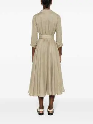 Samantha Sung Aster Linen Maxi Dress