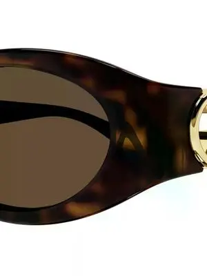 Gucci Oval-frame Sunglasses