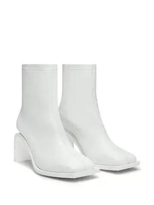 COURREGES Stream Leather Ankle Boots