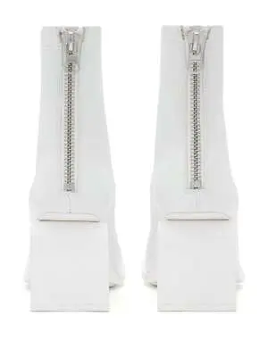 COURREGES Stream Leather Ankle Boots