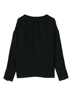 Helmut Lang Half-zip Blouse