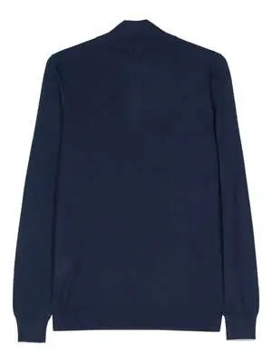 Fedeli Cashmere-silk Blend Jumper - Blue