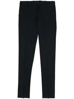 Incotex Mid-rise Tailored Trousers - Blue