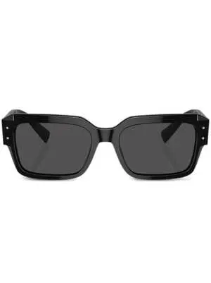 Dolce & Gabbana Rectangle-frame Sunglasses - Black