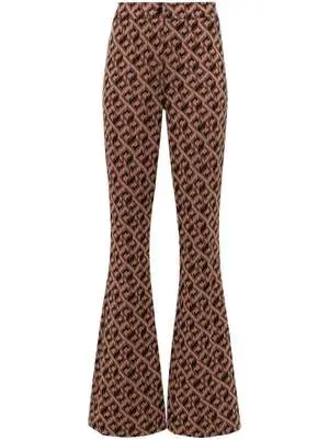 Diane Von Furstenberg High-waisted Flared Trousers