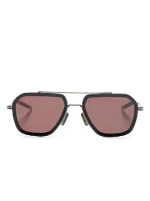 Dita Navigator-frame Sunglasses - Grey