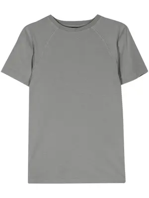 ENTIRE STUDIOS Crew-neck Cropped T-shirt - Grey