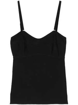 Zimmermann Alight Panelled Ribbed Tank Top