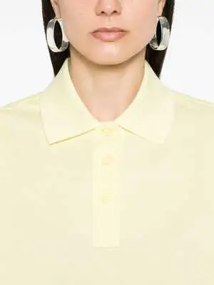 Bottega Veneta Piqué-weave Cropped Polo Shirt
