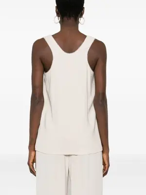 Max Mara Crystal-embellished Top
