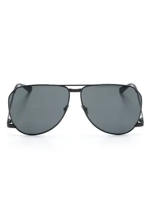 Saint Laurent Pilot-frame Sunglasses - Black