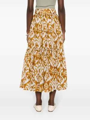 Samantha Sung Melanie Abstract-print Skirt