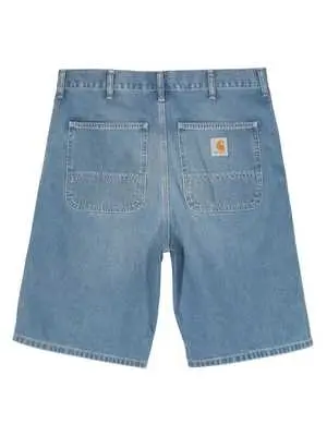 Carhartt Work In Progress Simple Denim Shorts - Blue