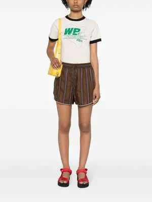 WALES BONNER Life Wool Shorts