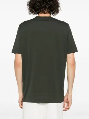 CRUCIANI Crew-neck Jersey T-shirt - Green