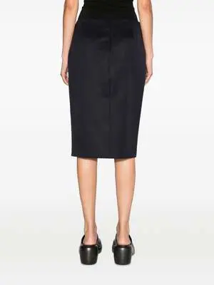 Givenchy Wool-blend Straight Skirt