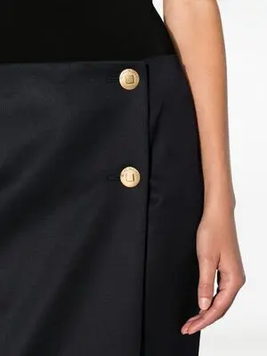 Givenchy Wool-blend Straight Skirt