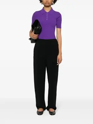 Fabiana Filippi Elasticated-waistband Trousers - Black