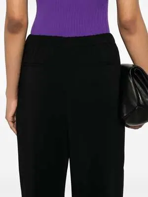 Fabiana Filippi Elasticated-waistband Trousers - Black