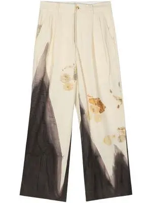 FENG CHEN WANG Natural-dye Trousers