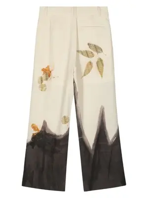 FENG CHEN WANG Natural-dye Trousers