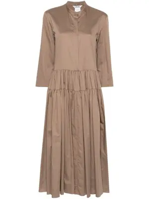 Max Mara Elena Tiered Midi Dress