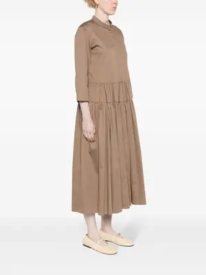 Max Mara Elena Tiered Midi Dress