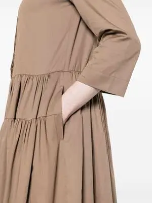 Max Mara Elena Tiered Midi Dress