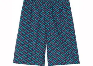 Versace La Greca Print Shorts