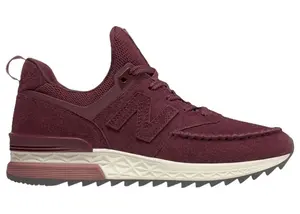 NEW BALANCE 574 Sport Sneakers - Burgundy