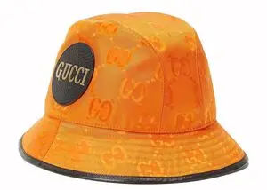 Gucci Off The Grid Bucket Hat - Orange/black