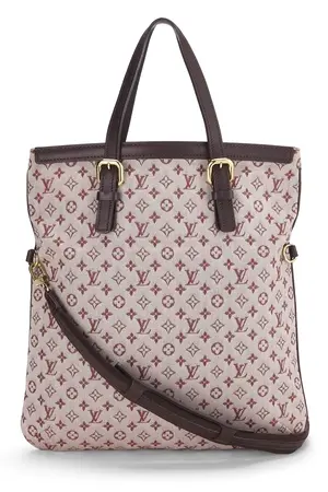 LOUIS VUITTON Mini Lin Francoise - Pink