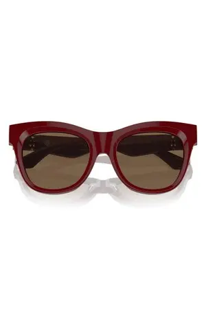 Burberry Evolution 54mm Cat Eye Sunglasses - Bordeaux