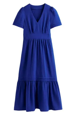 boden eve double cloth short dress BODEN Eve Double Cloth Short Dress