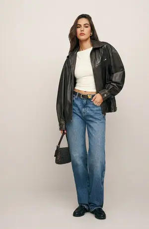 REFORMATION Darra Scoop Back Cap-sleeve Top