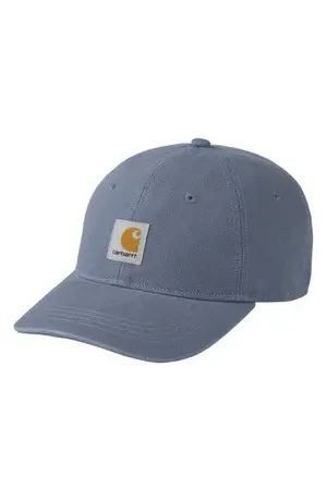Carhartt Work In Progress Carhartt Work In Progress Icon Adjustable Baseball Cap Bay Blue