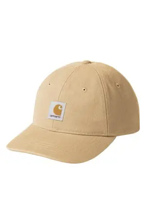 Carhartt Work In Progress Carhartt Work In Progress Icon Adjustable Baseball Cap Bourbon