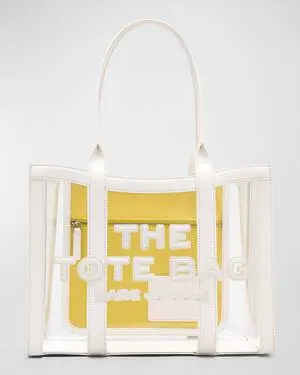 Marc Jacobs Marc Jacobs The Clear Medium Tote White