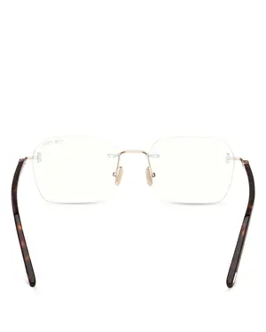 TOM FORD Rectangular Blue Light Glasses