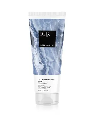IGK Color Depositing Mask 6 Oz. Blue Steel - Peak-a-blue