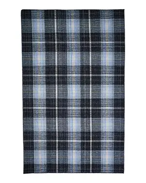 FEIZY Crosby 8830565f Area Rug, 8' X 10 - Black/blue